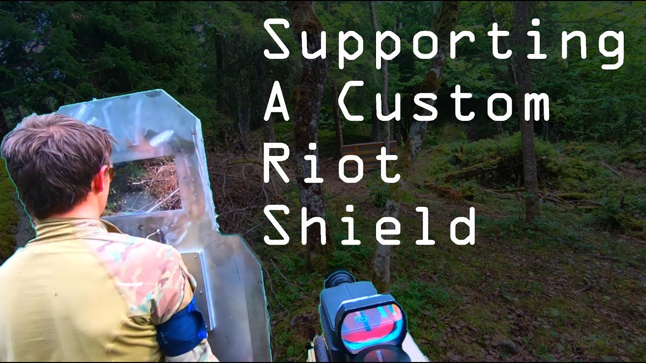 Trondheim Airsoft - 01.09 Riot Shield Supporting - YouTube