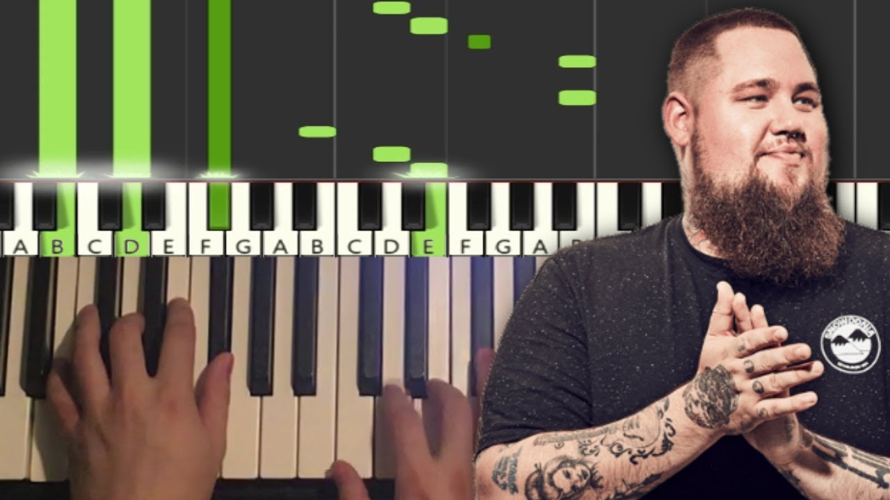 Rag'n'Bone Man - Human (Piano Tutorial Lesson) - YouTube