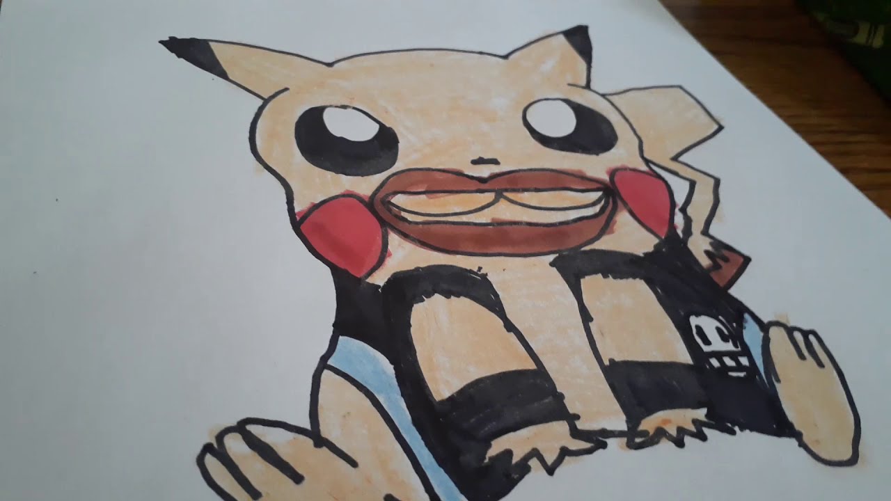 How to transform pikachu into stone cold steve Austin - YouTube