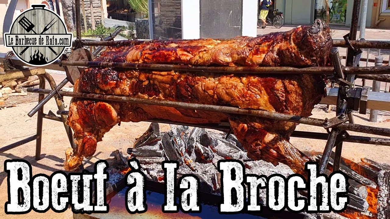 On fait cuire un Boeuf ENTIER à la Broche ! 🐂🔥😱 - YouTube