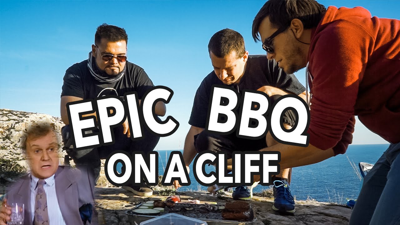 EPIC BBQ ON A CLIFF - YouTube