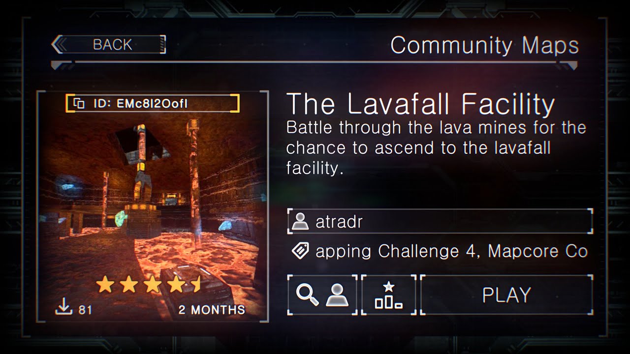 Prodeus Community Maps - The Lavafall Facility - YouTube