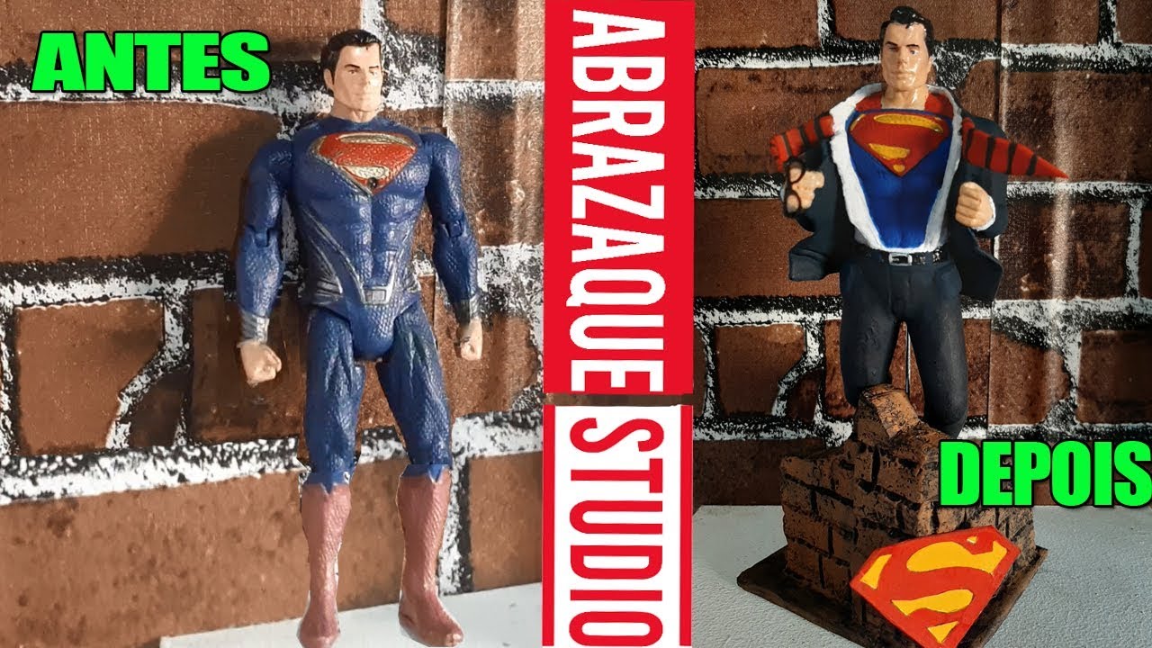 SUPERMAN - TOY MAKEOVER CLARK KENT ( Super-Homem ) DY - YouTube