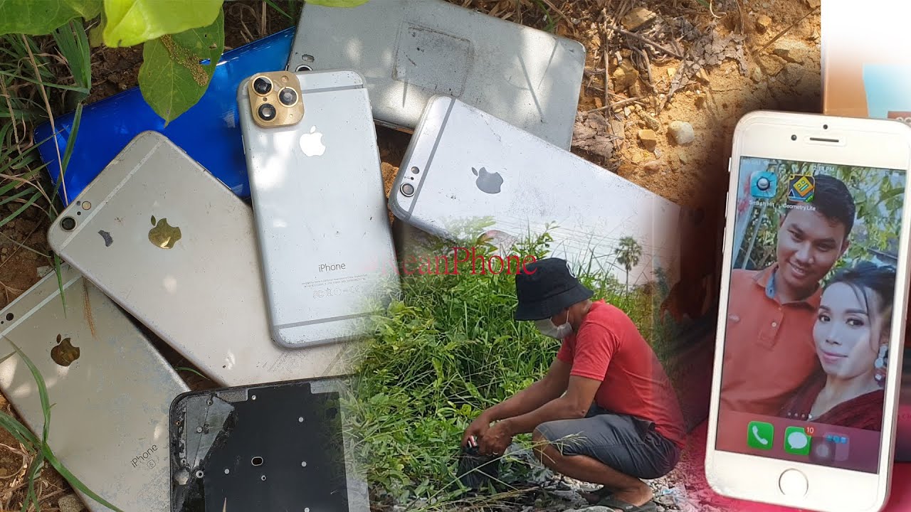 Restoring destroyed iphone 6 How To Restore Broken iphone 6 Cracked - YouTube