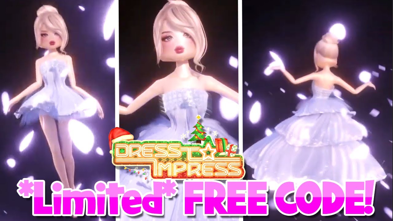 ⭐️FREE CODE⭐️3 HOURS ONLY | PETAL DRESS | WINTERUPDATE 🎀 Dress To ...