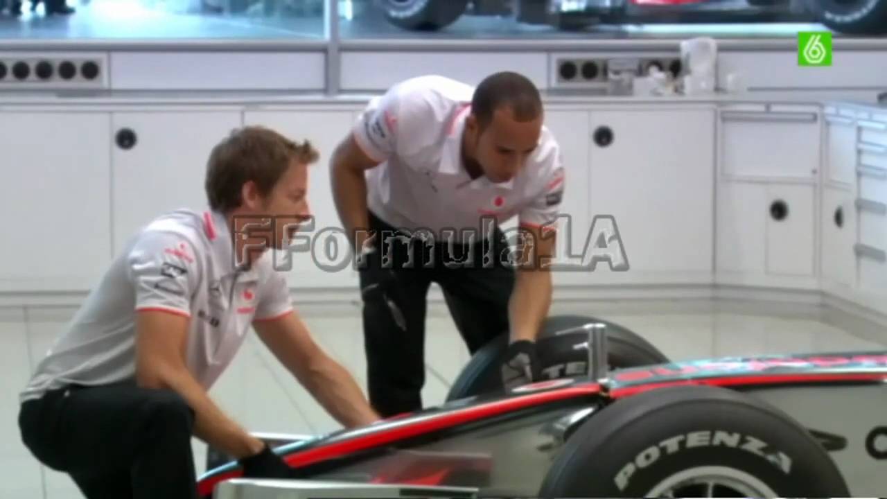 Lewis Hamilton Jenson Button they are mechanics - YouTube