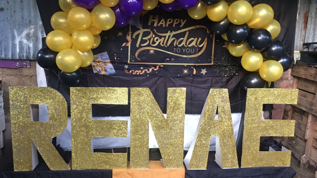 Large Letters For Birthday Party How To Make Large Letters Large Large Letters For Birthday Party How To Make Large Letters Large