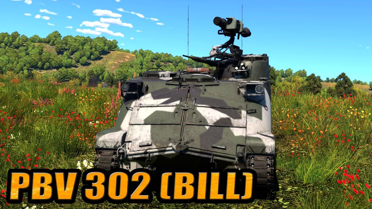 PBV 302 (BILL) - Update Drone Age Dev Server - War Thunder - YouTube