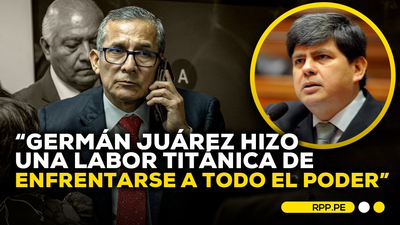 Sobre sentencia de Ollanta y Nadine: Carlos Torres destaca trabajo de ...