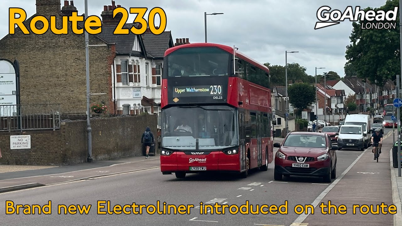 *BRAND NEW* ~ DEL23 works on London bus Route 230 | Wright Electroliner ...