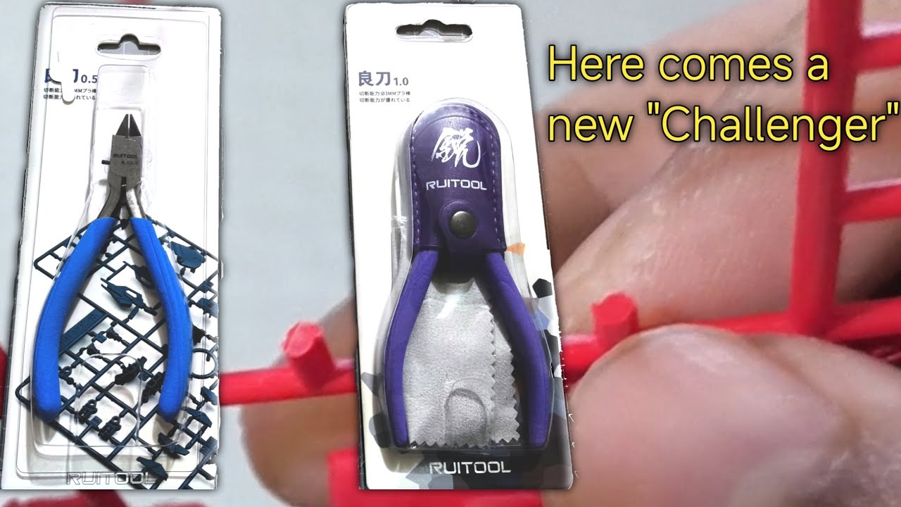 RuiTool 1.0 vs. RuiTool 0.5. A new budget King for gunpla and model kit ...