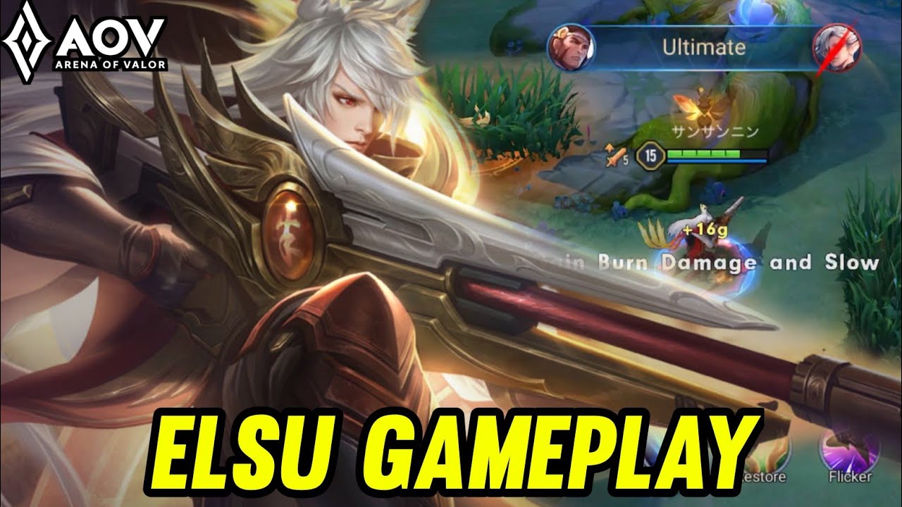 AOV : ELSU GAMEPLAY | IN ABYSAL LANE - ARENA OF VALOR LIÊNQUÂNMOBILE ...