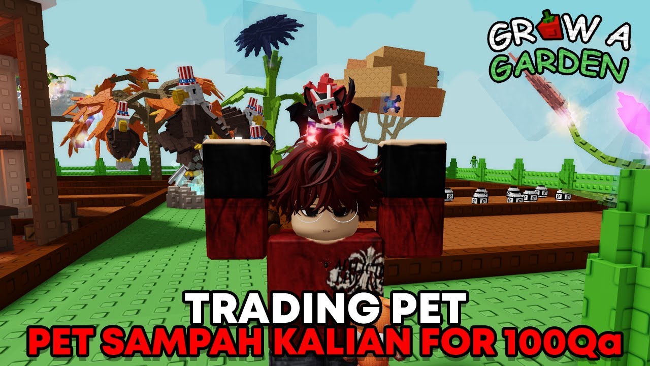 Trading 4! Gua Mau Titan Piscok (Merak) - Grow a Garden - YouTube