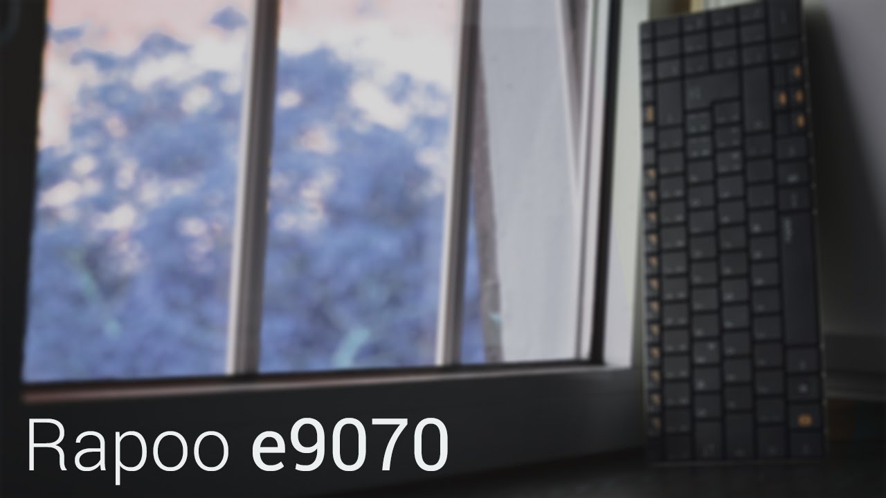 Rapoo e9070 Review! - Tastiera Wireless in Alluminio - YouTube