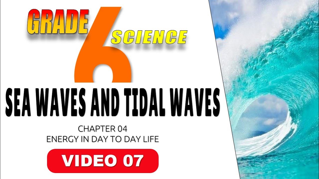 Grade 6 Science English : 4/7 Sea and Tidal Wave Energy - YouTube