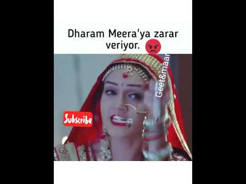 Masum/Saathiya  Dharam meera 'yı  kucağina alır ve yere atar- Gönlüm yarali