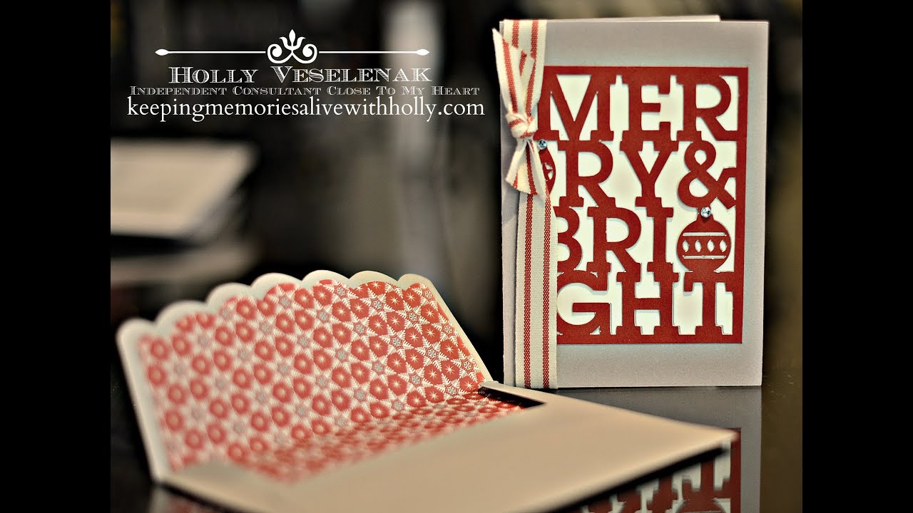 Close To My Heart | Artfully Sent Merry & Bright Card - YouTube