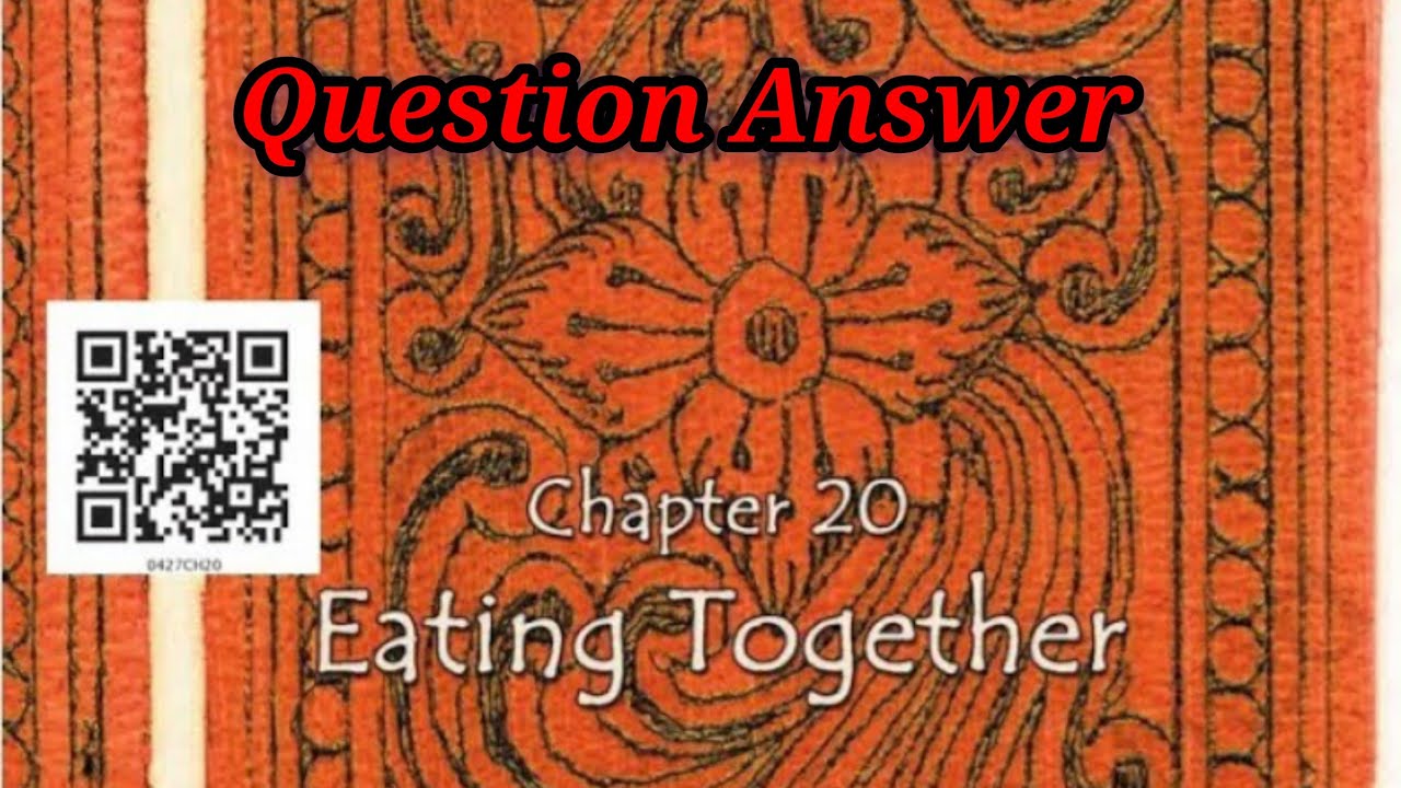 Eating Together Class 4 EVS Question Answer-by Vanshika Agrawal - YouTube