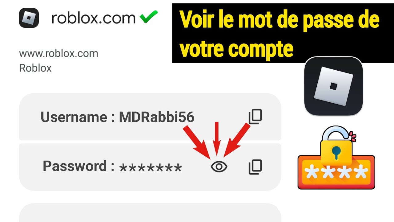 Comment voir le mot de passe de votre compte Roblox en 2025 | how to ...