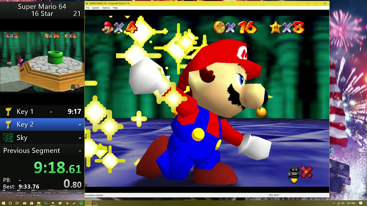 Super Mario 64 Speedrun 23:41 - YouTube