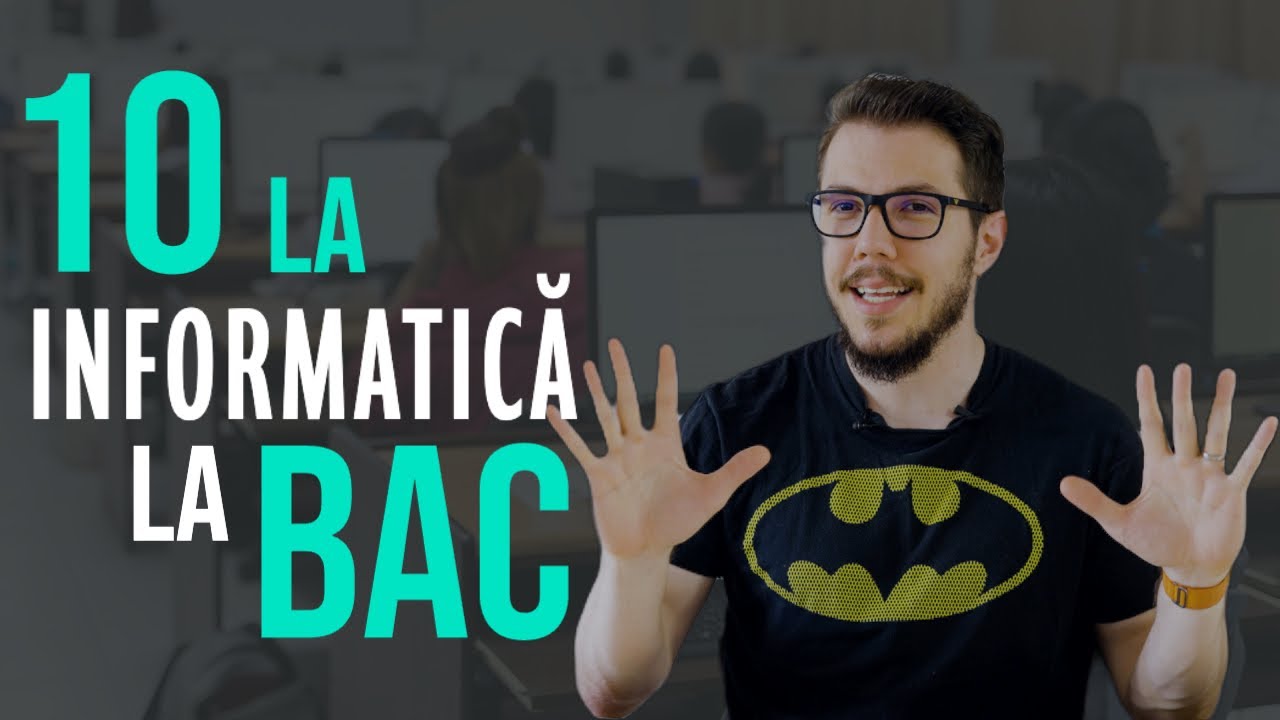 5 sfaturi pentru bacul la informatică (și interviuri de angajare) - YouTube