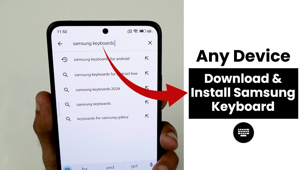 How To Download and Install Samsung Keyboard In Any Android - YouTube