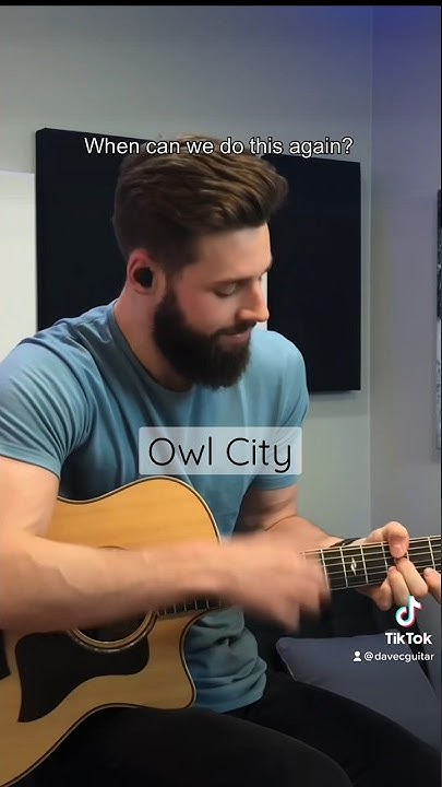 When can I see you again? By Owl city (from Wreck it Ralph) #guitar # ...