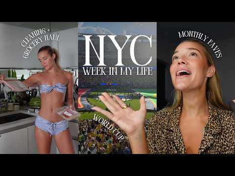 (two) weeks in my life: watching the knicks win, world cup + sick girl reset era