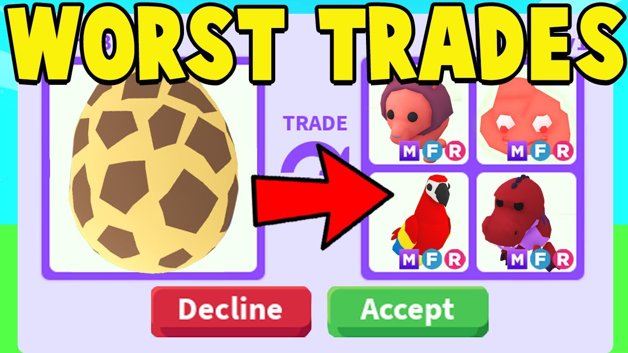 Accepting EVERY RARE EGG TRADE until I get TRADED RED! (Adopt Me) - YouTube