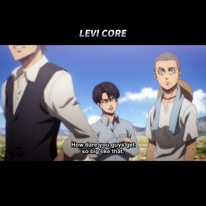 LEVI CORE😭#LEVI FUNNY MOMENTS😂#FIX IT XY#anime #aot #levi #viralvideo # ...