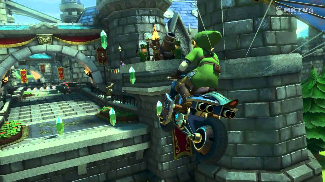 Mario Kart 8 Highlights- Hyrule Circuit - YouTube