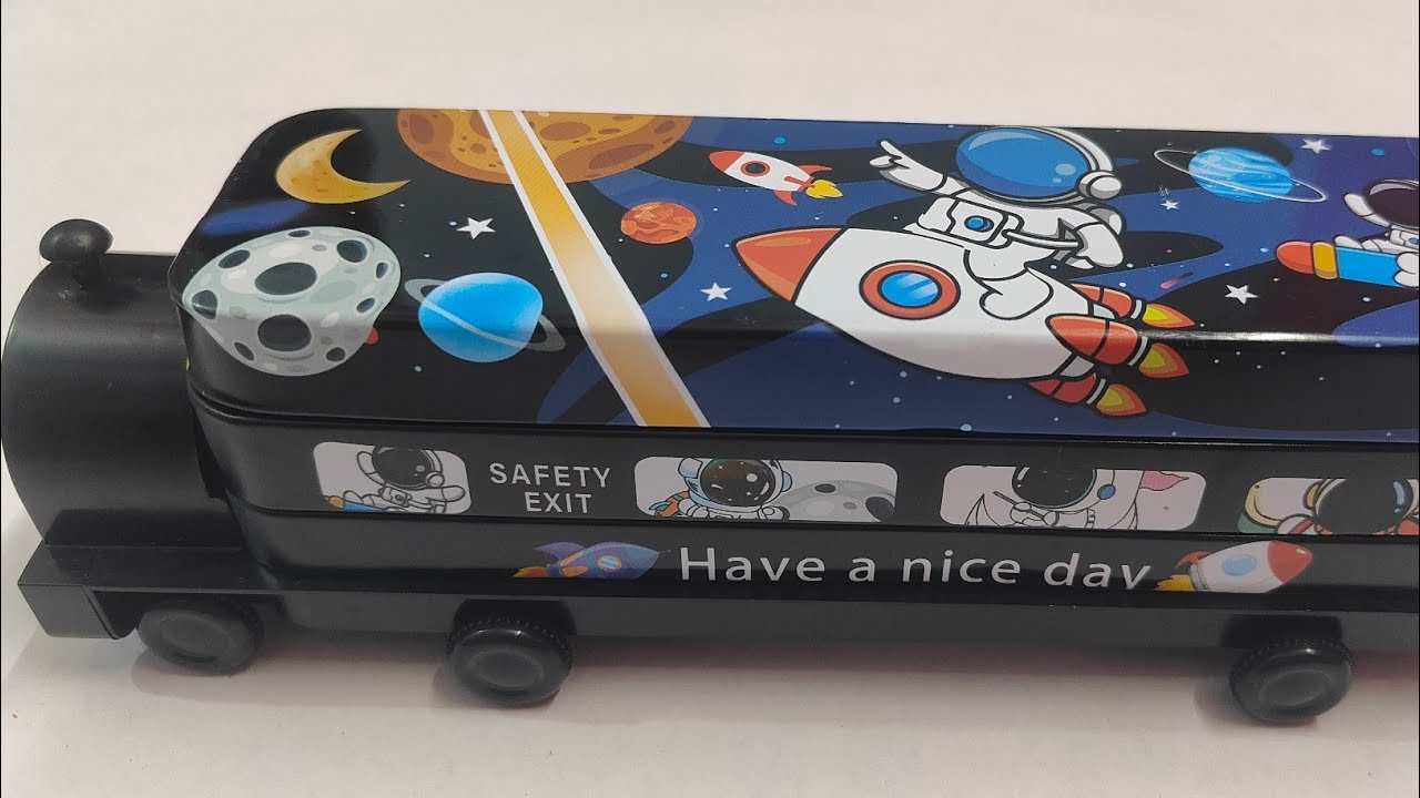 Astronaut Multifunction Geometry box, Cute Geometri Box , Stationery ...