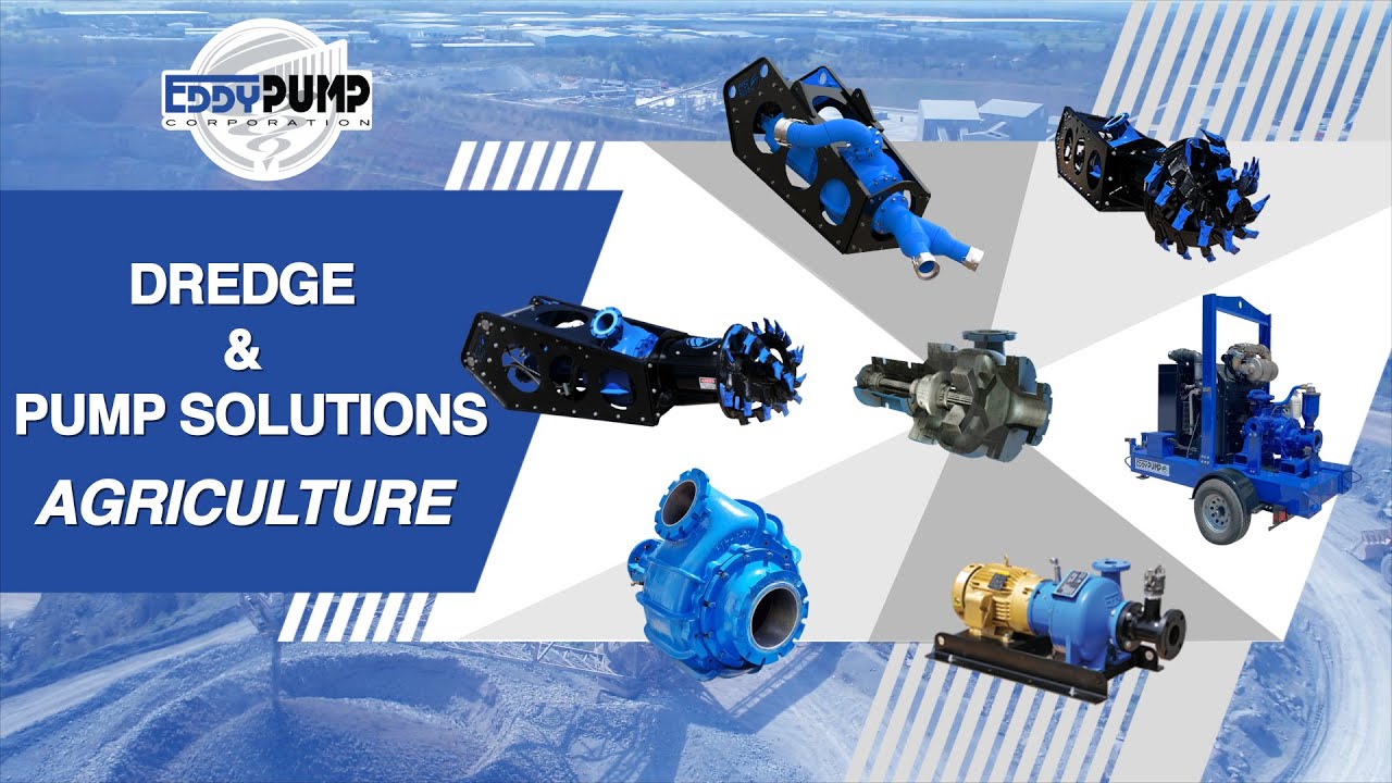 EDDY Pump - Dairy - Dredge and Pump Solutions - YouTube