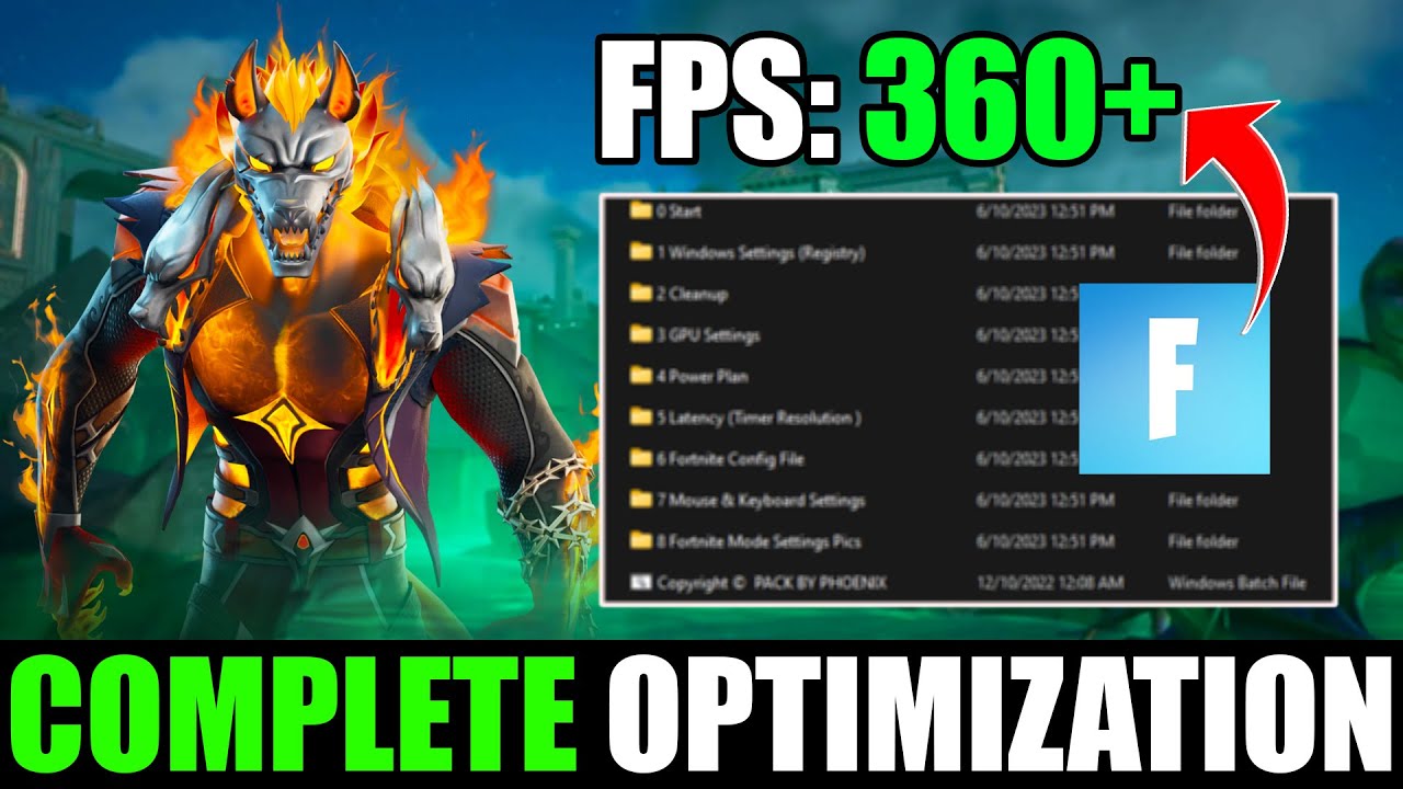 How to BOOST FPS in Fortnite Chapter 5 (Full Optimization Guide) - Get ...