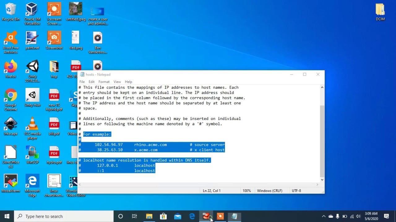 Location Of Hosts File In Windows And Linux YouTube location-of-hosts-file-in-windows-and-linux-youtube