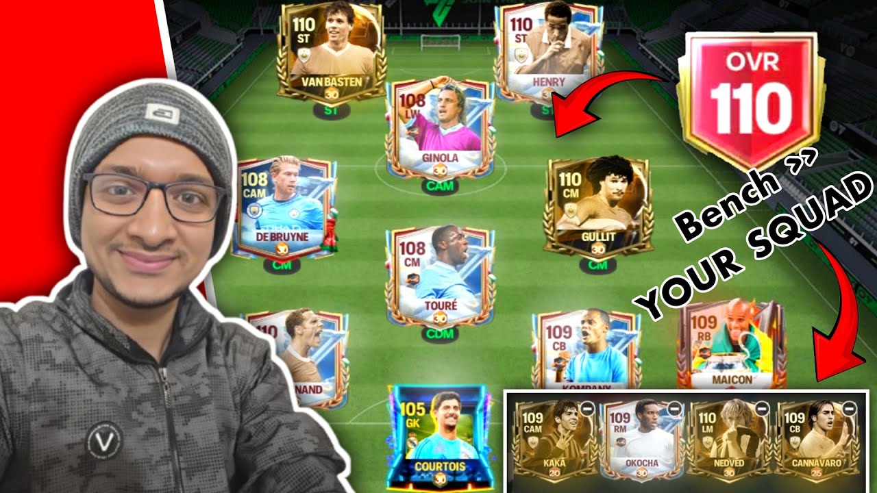 Nedved x 110 OVR Team | FC Mobile #fcmobile #mahamudfc #nedved - YouTube