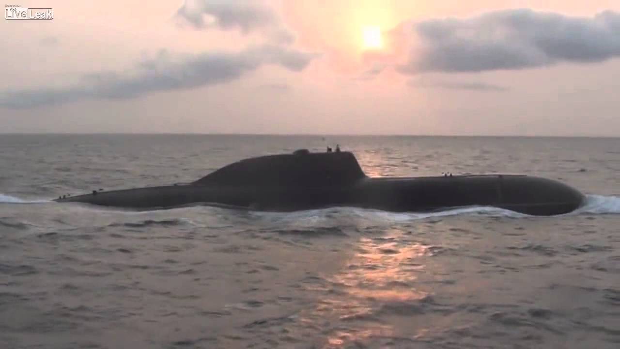 Indian Navy's INS Chakra II SSN Nuclear Submarine - YouTube
