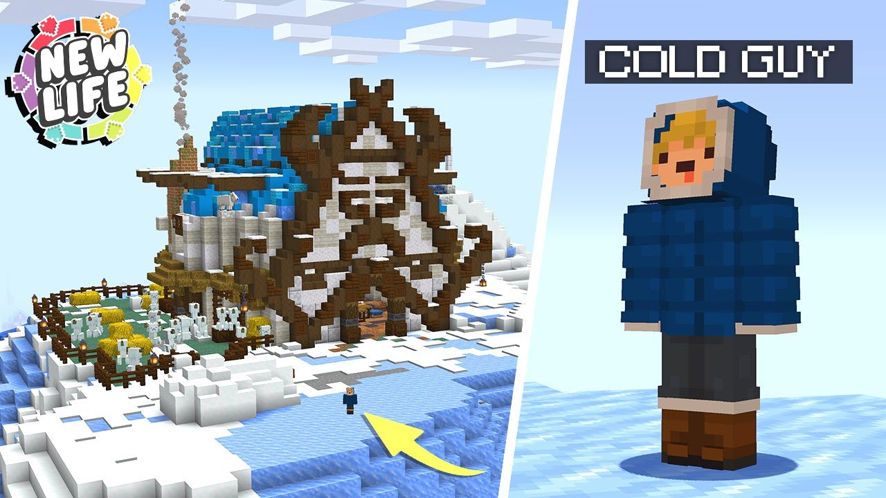 Starting A New Minecraft LIFE In The COLD!! | New Life SMP | #7 - YouTube