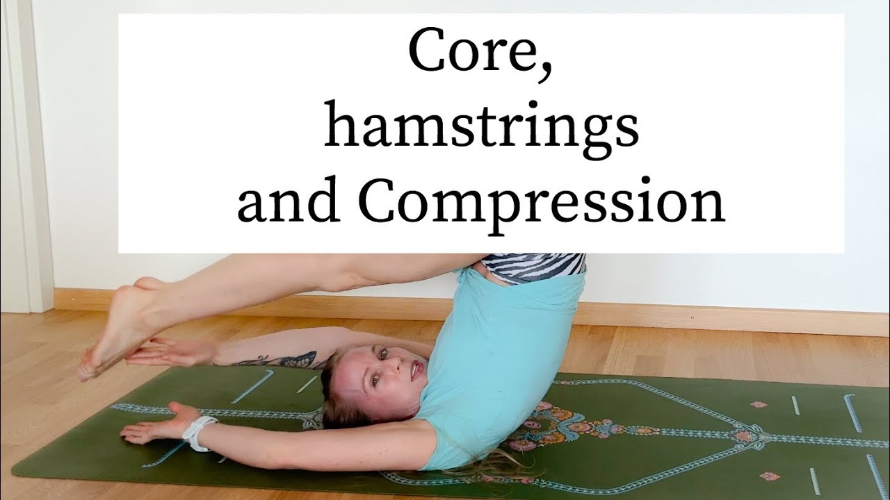 Core Hamstring and Compression Core for Handstand Presses - YouTube