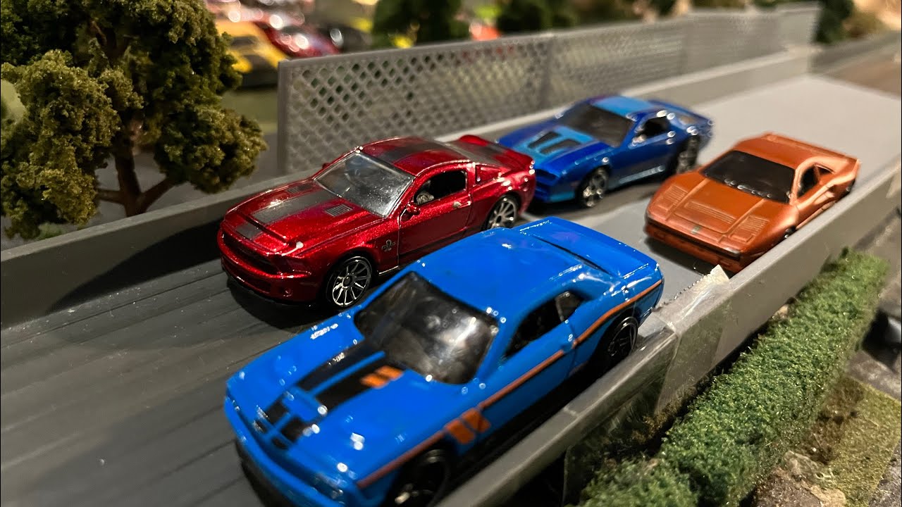 Hot wheels DieCast car racing ( A Class Race. The best race ever ...