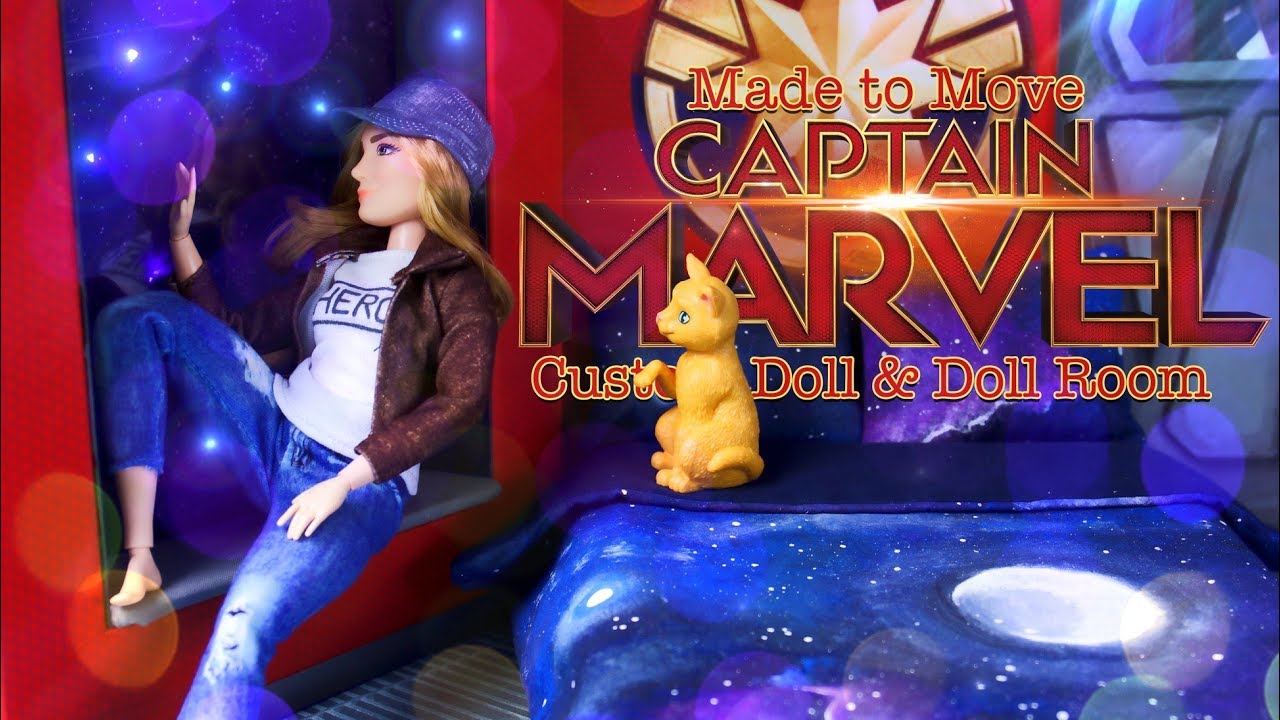 DIY - How to Make: Made to Move Captain Marvel PLUS DIY Captain Marvel ...