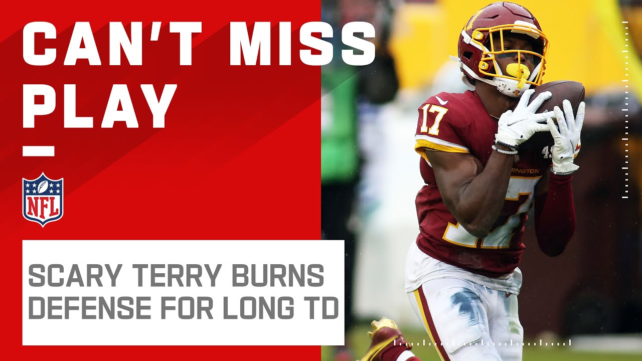 Scary Terry Blasts Past Dallas Secondary for the TD - YouTube