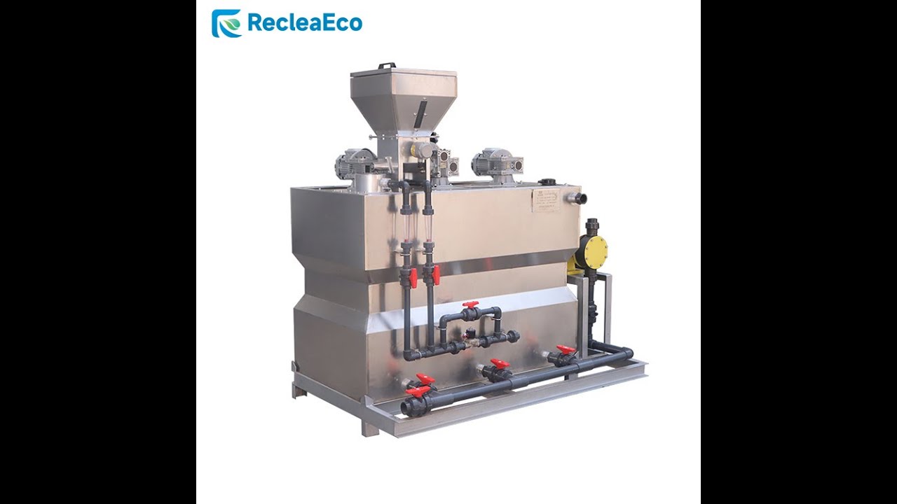 38 Auto Polymer Dosing System - YouTube