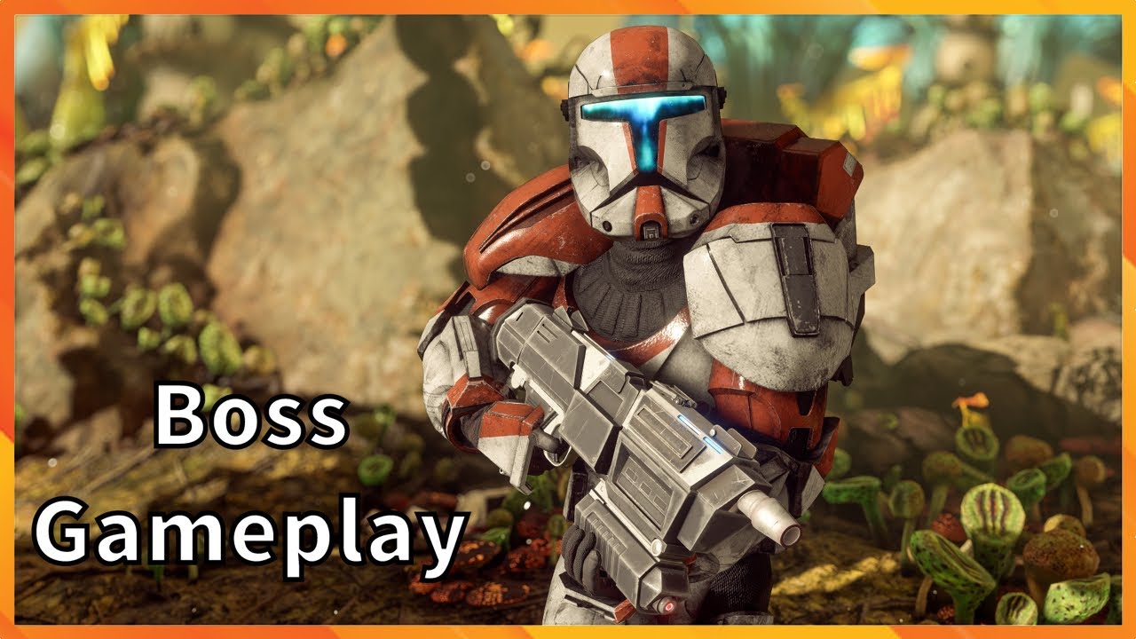 Boss Gameplay Star Wars Battlefront 2 - YouTube