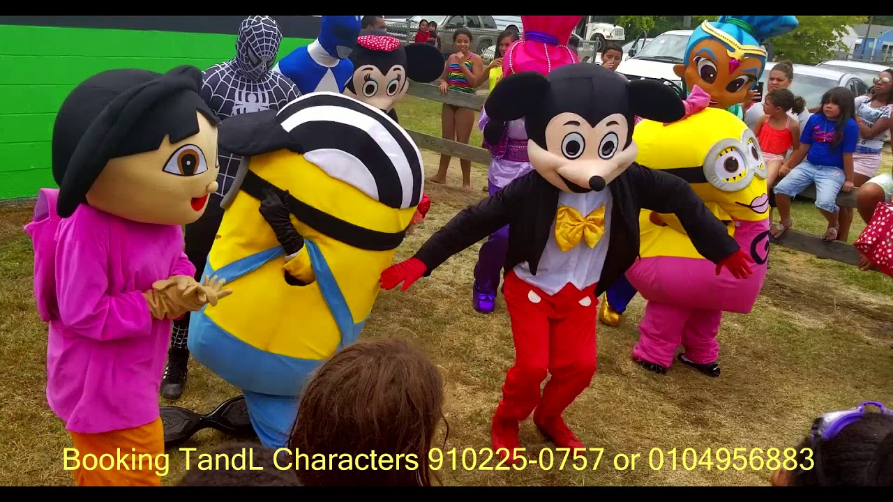 TandL Characters Performs for the The Robeson County Parks & Recreation ...