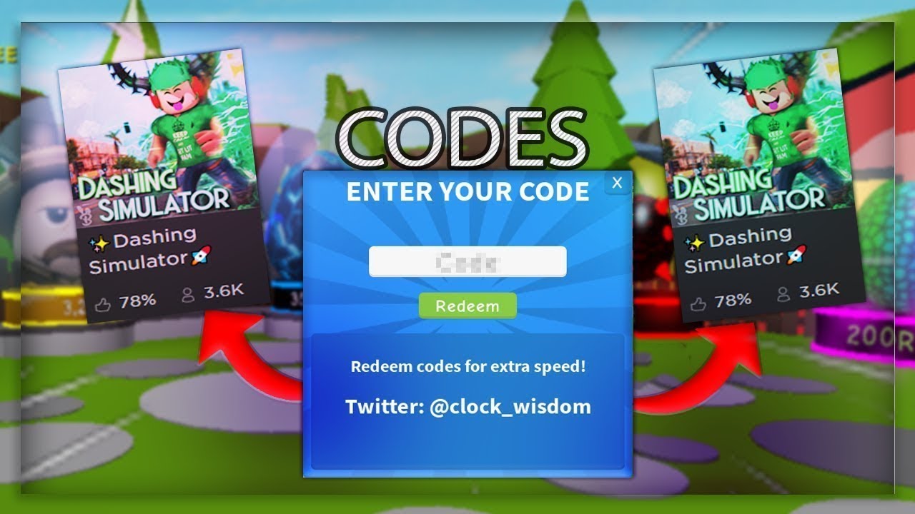 ROBLOX (Dashing Simulator Brand New Codes) - YouTube