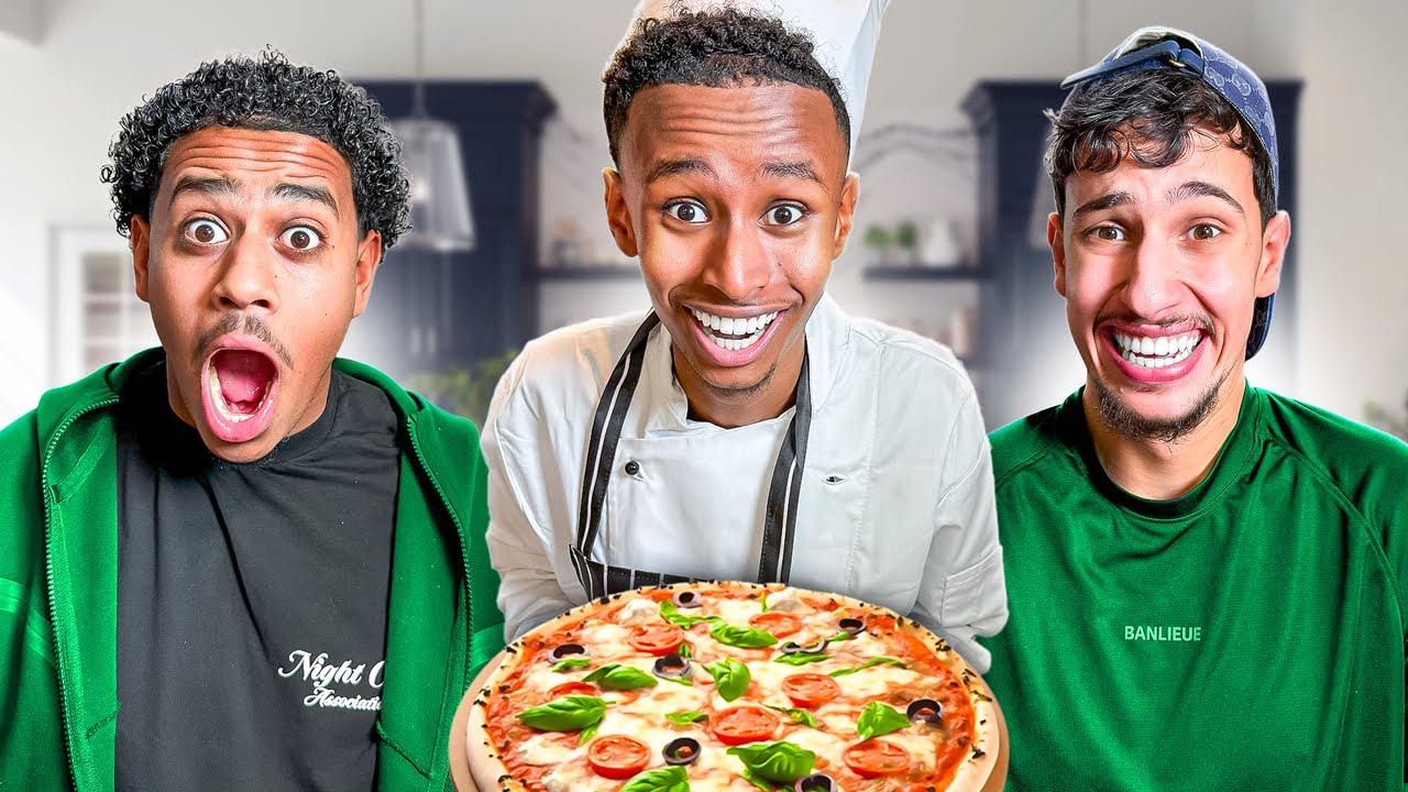 Chatmo Maakt Zijn Favoriete Gerecht Voor De Laatkomers! 🍕 - YouTube
