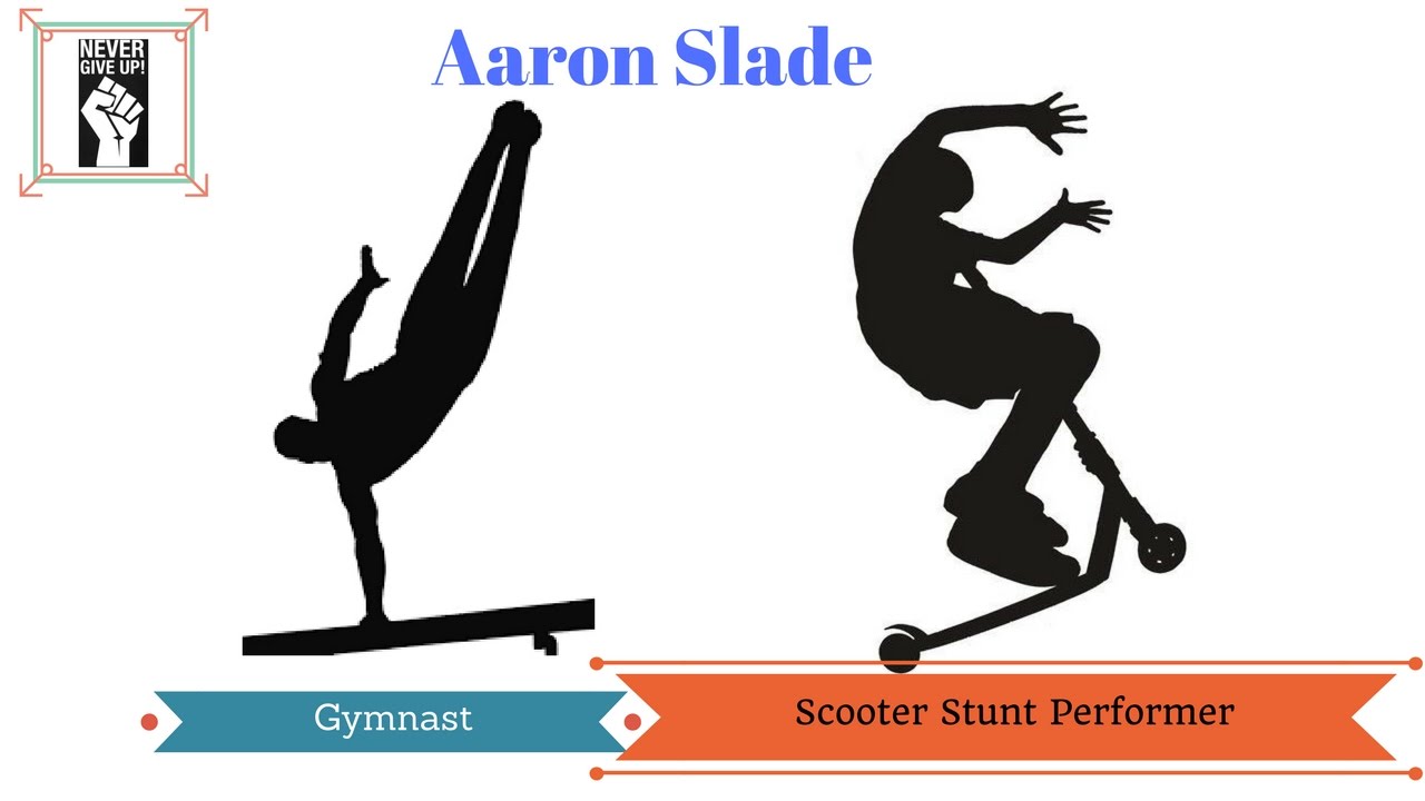 Aaron Slade - Gymnast And Scooter Stunt Performer - YouTube