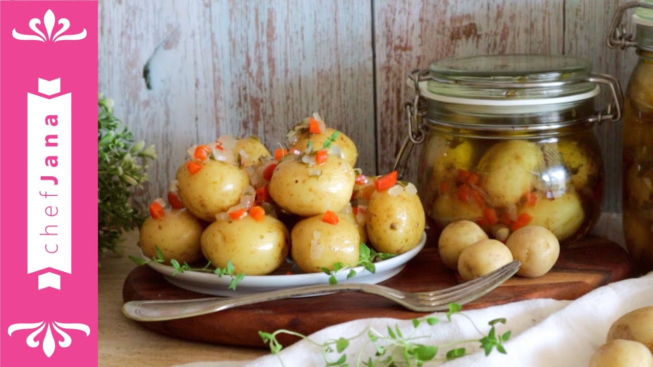 MY AMAZING PRESERVED POTATOES! AN EASY DELICIOUS SNACK! - YouTube