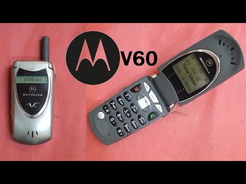 motorola V60 old legendary phones Review - YouTube
